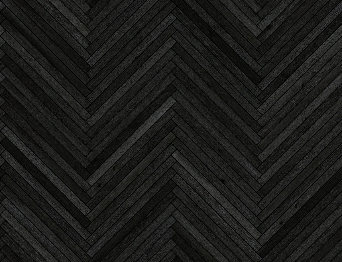 Charred Timber Herringbone — Architextures