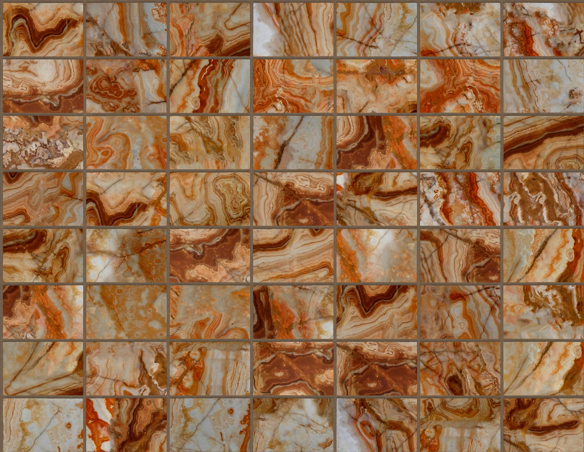 Orange Marble Stack — Architextures