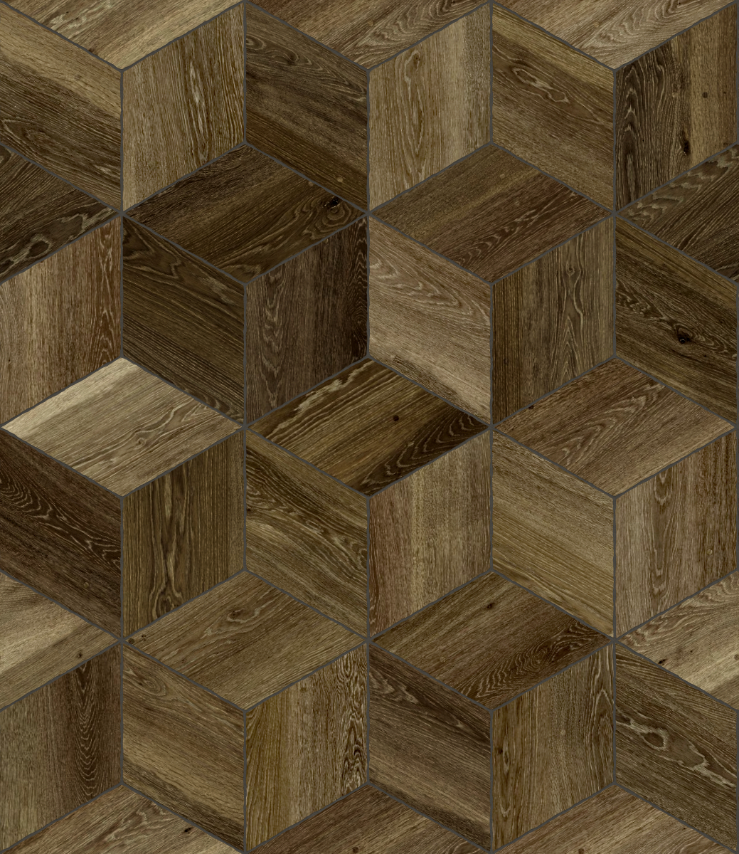 Stained Timber Cubic — Architextures