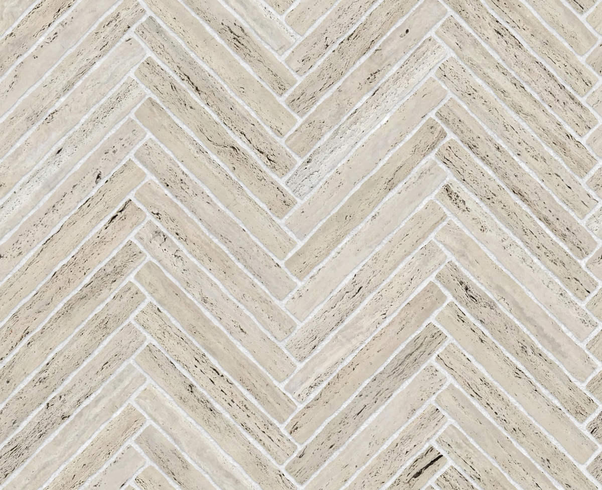 Travertine Herringbone — Architextures