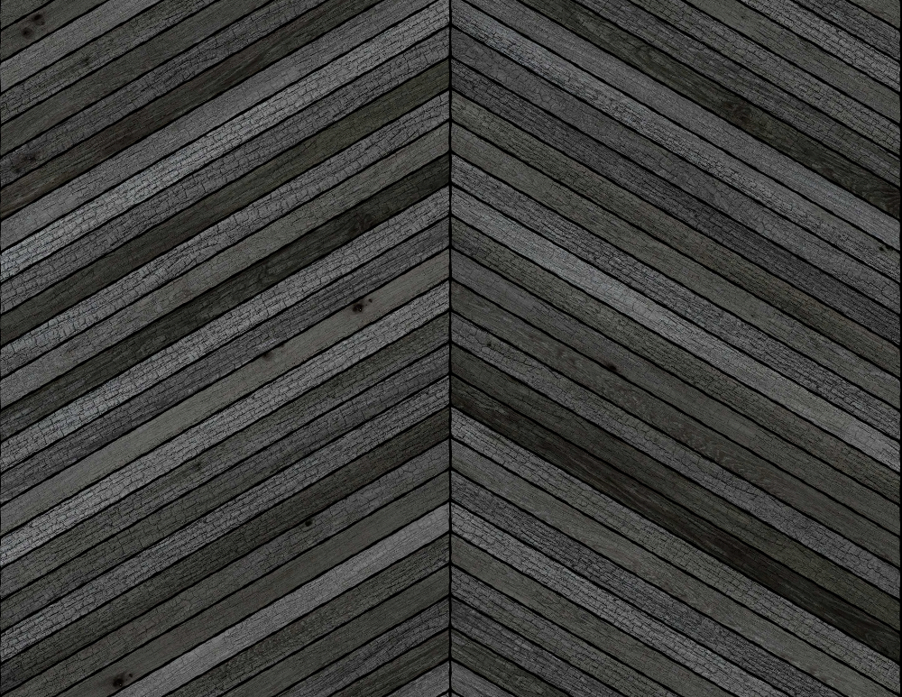 Charred Timber Chevron — Architextures