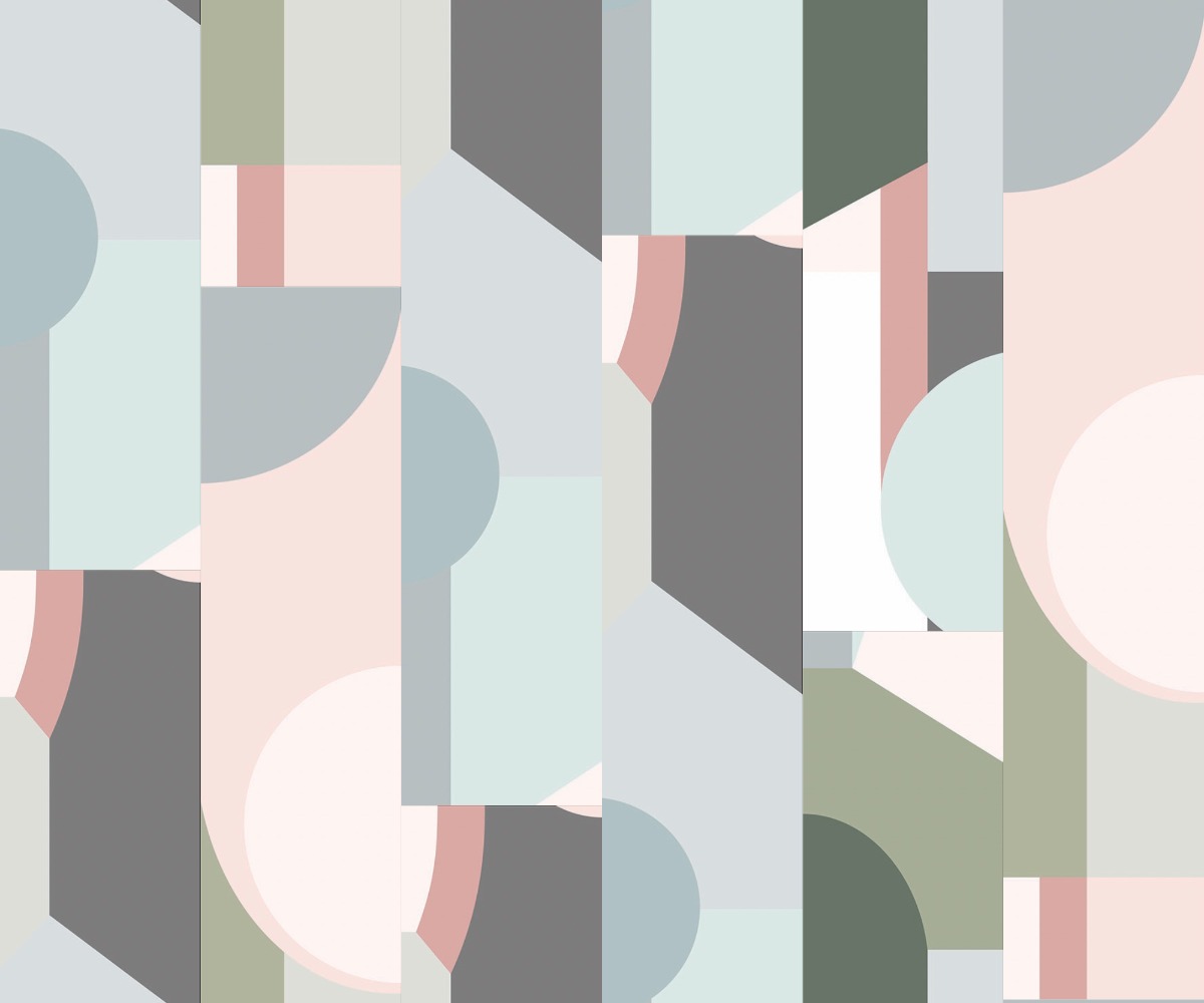 Stained Glass Wallpaper in Dawn — Architextures