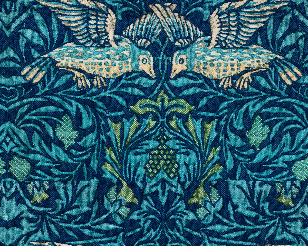 William Morris Birds Textile — Architextures