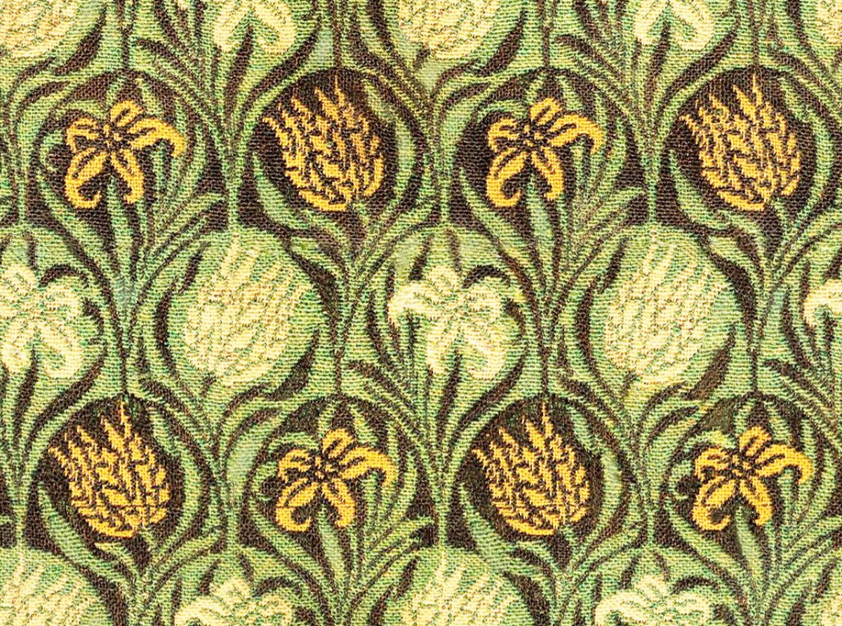 William Morris Tulip and Lily Textile — Architextures